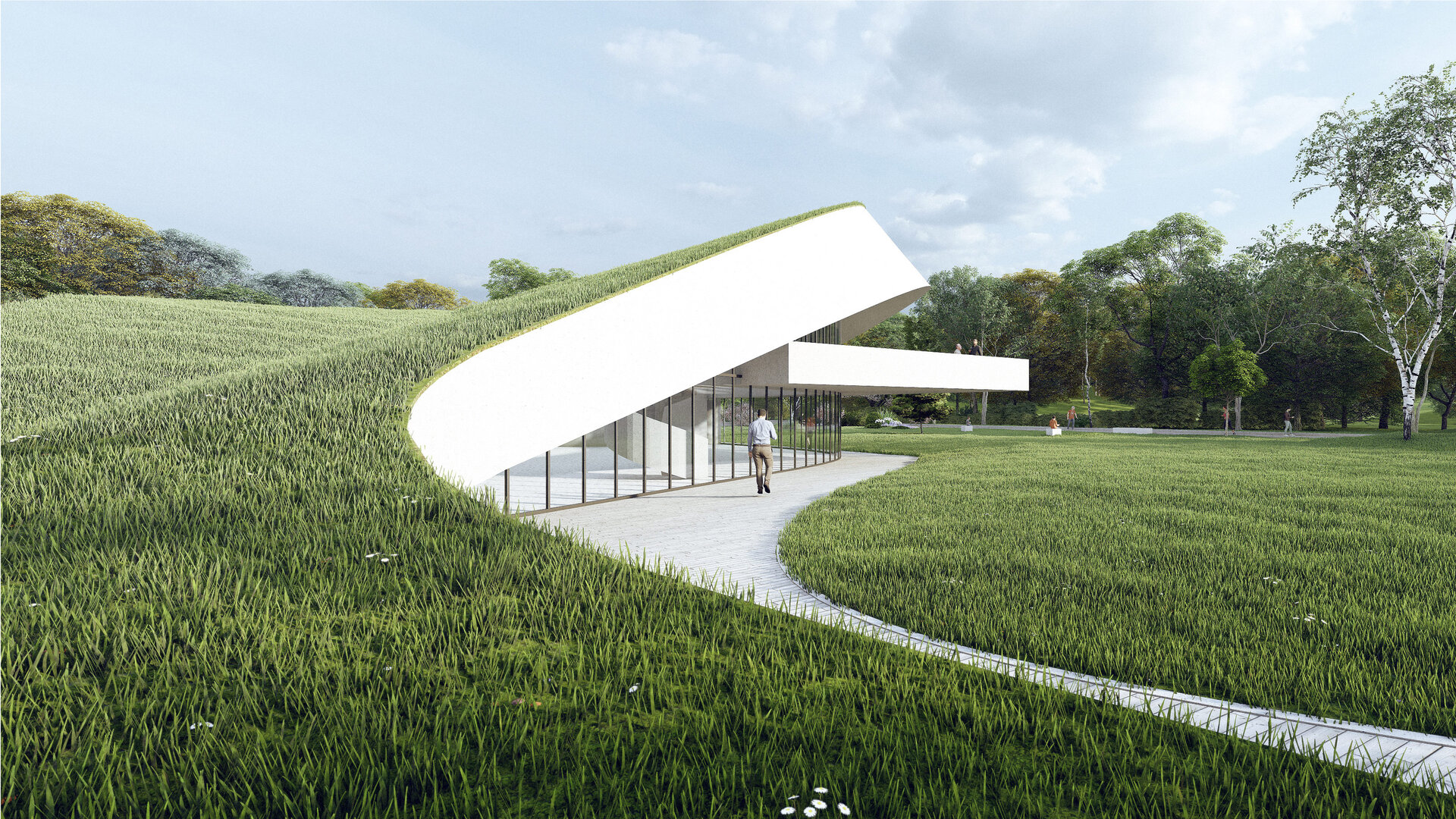 PAVILION ÎN PARCUL TINERETULUI