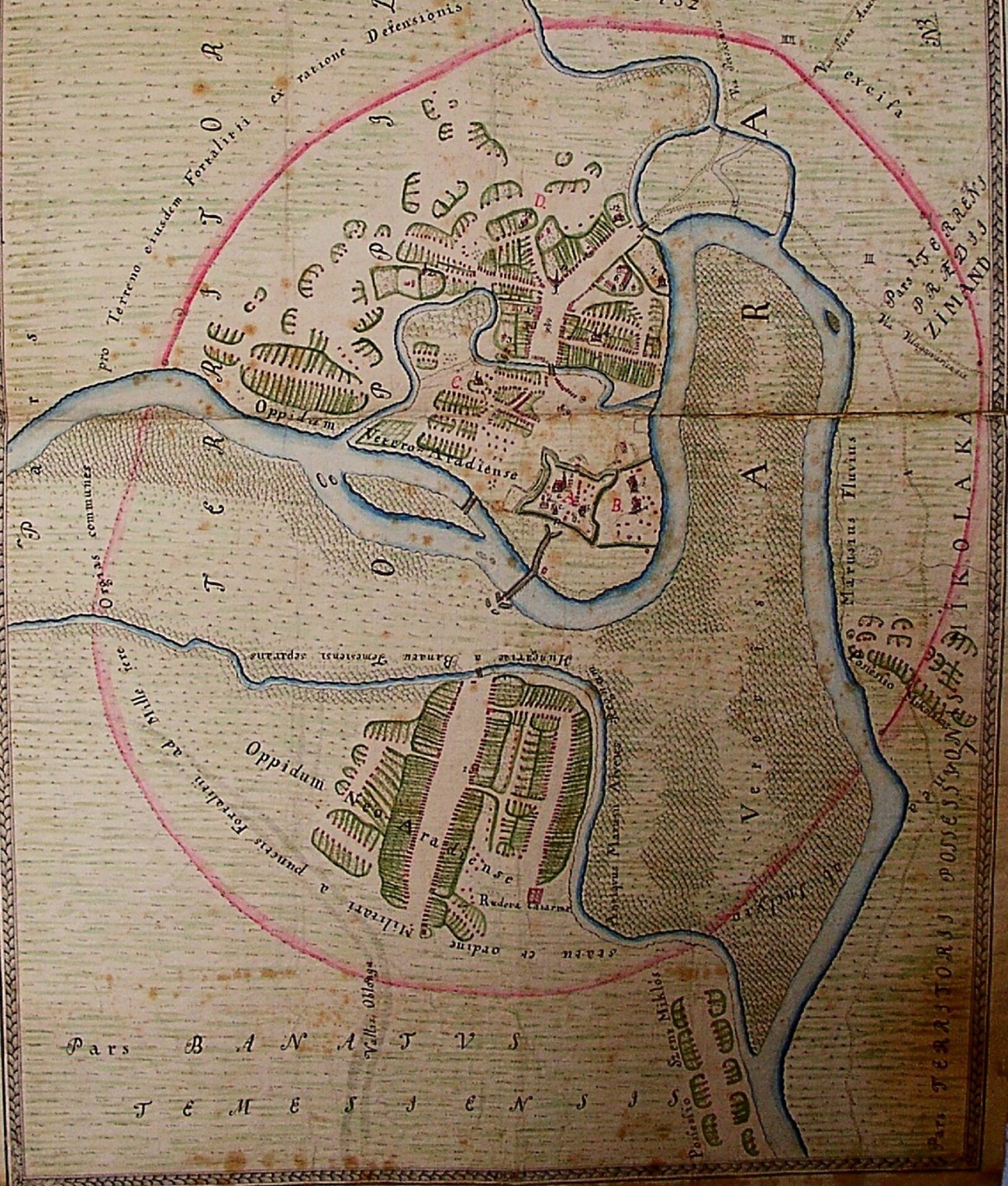 Cetatea Arad. Valente arhitecturale ale relatiei istorie - oras