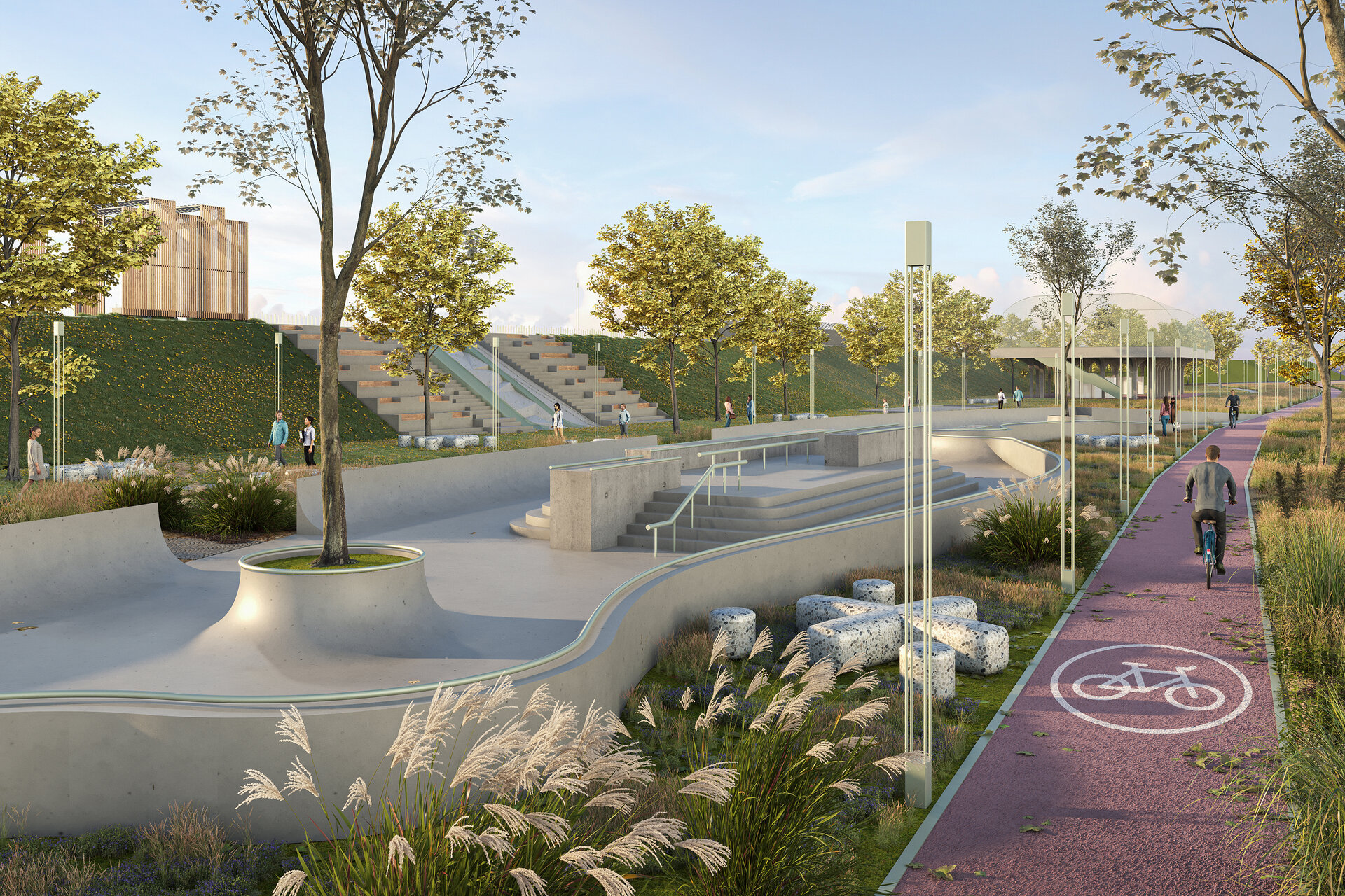 Parc Lacul Morii - participare concurs