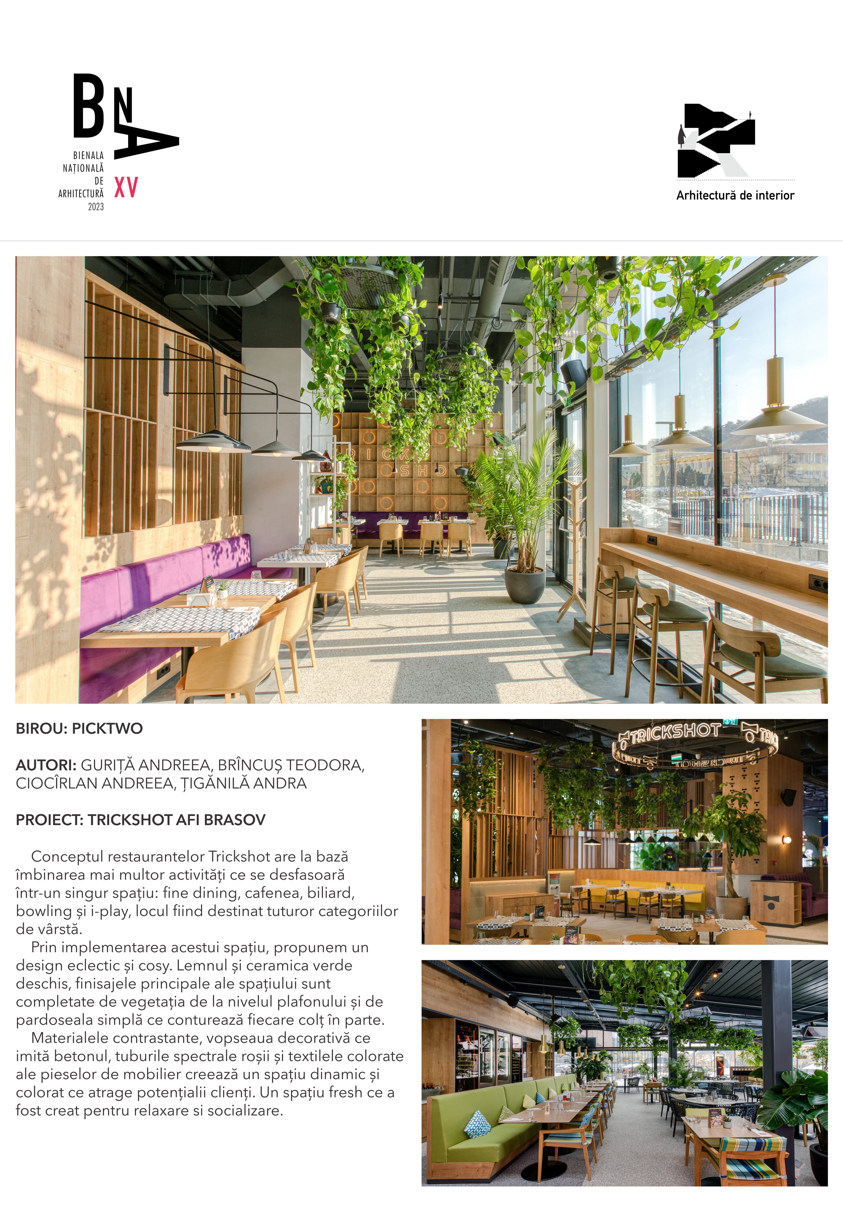 Restaurant Trickshot AFI Brasov